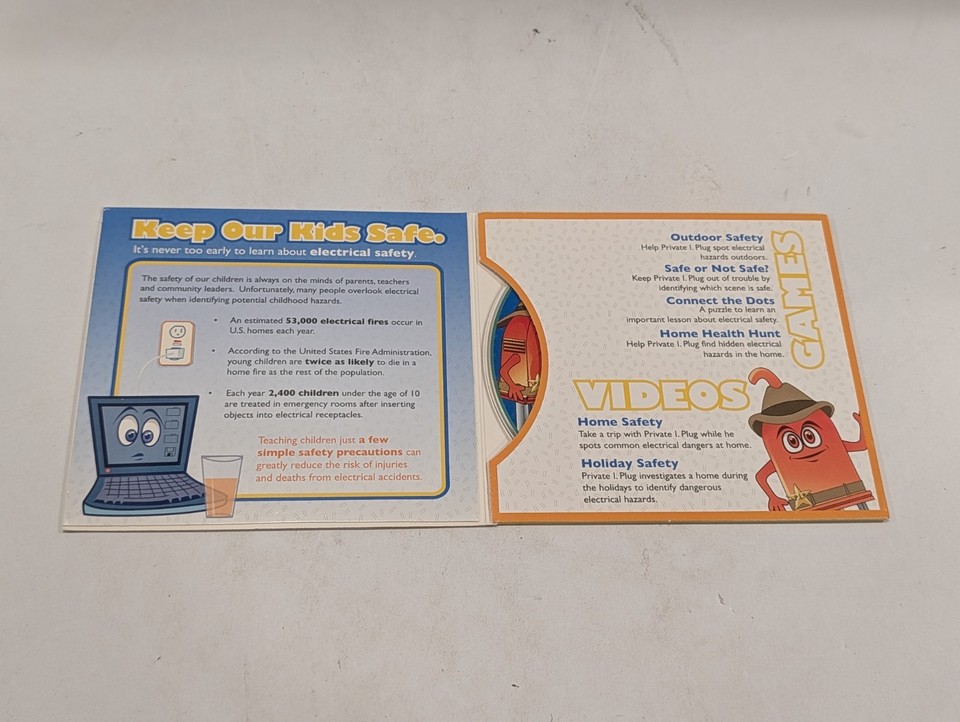 Kids Corner Learn About Electricity w Private I. Plug PC CD-ROM | 2nd ...