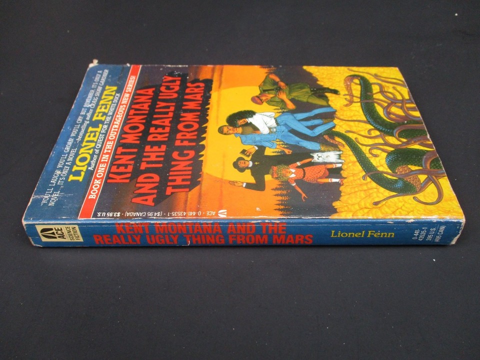 Kent Montana And The Really Ugly Thing From Mars by Lionel Fenn 1990 ...
