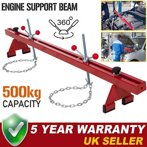 500kg Heavy Duty Engine Support Beam Gearbox Bar Double Support Traverse Lifter | eBay UK