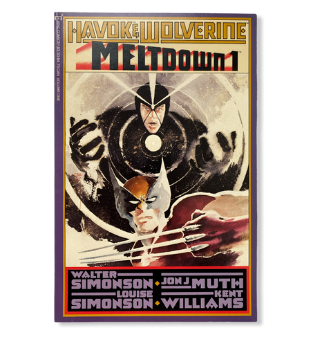 Havok & Wolverine Meltdown 1 - Epic Comics 1988 x-men marvel | eBay