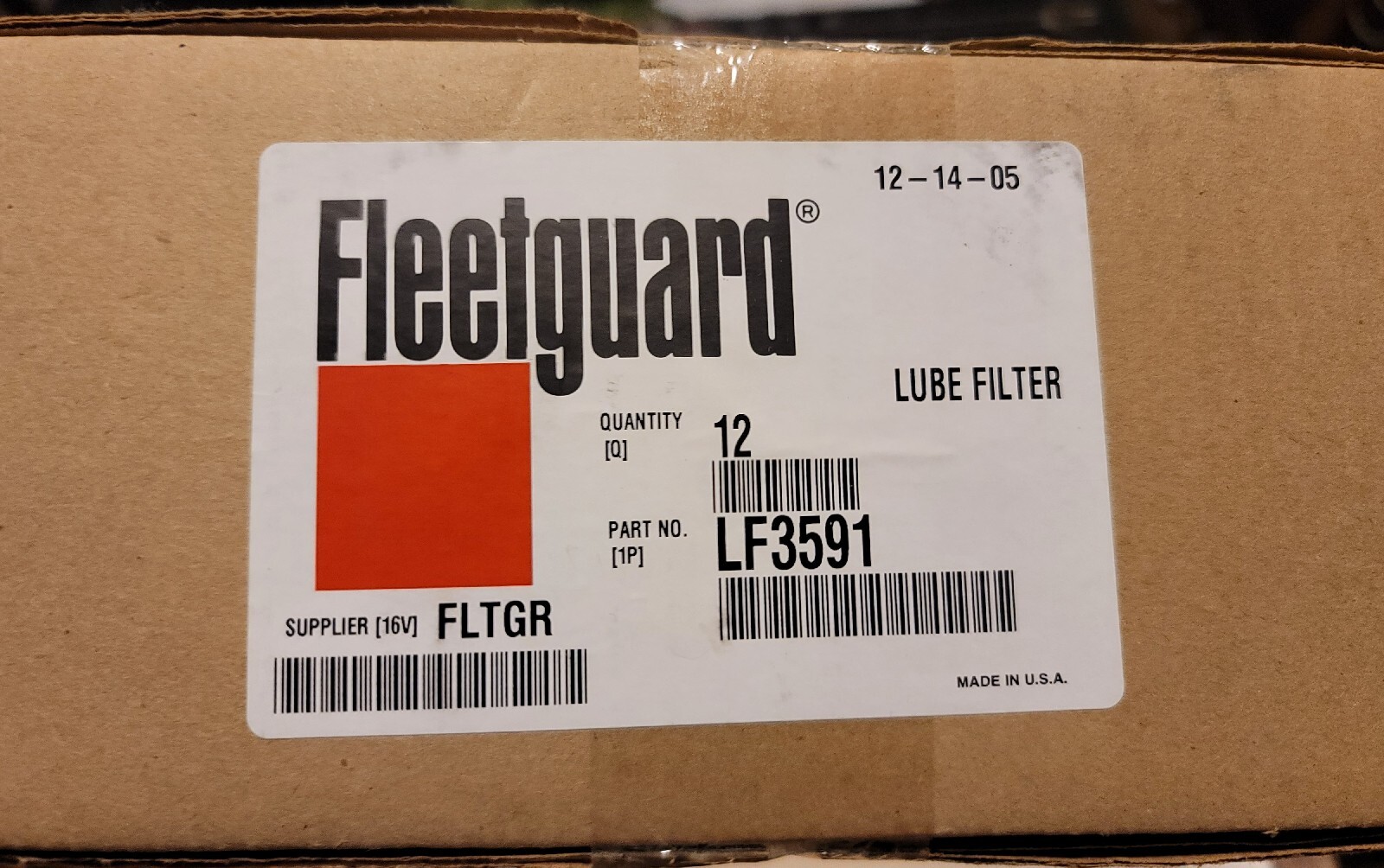 FLEETGUARD LF3591 - cross reference oil filters | oilfilter ...