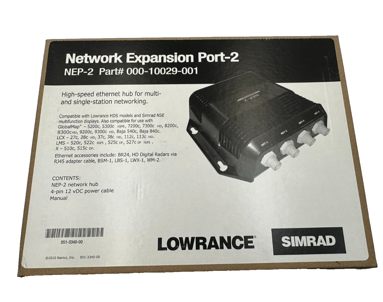Lowrance Simrad Network Expansion Port-2 NEP-2 Navico 000-10029-001 | eBay
