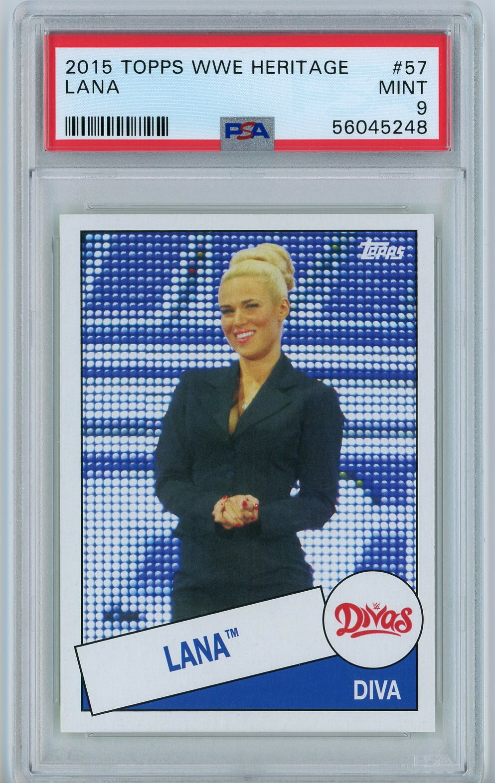 2015 Topps Heritage WWE - Divas Lana #57 (RC) for sale online | eBay