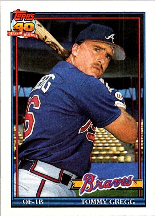 1991 Topps #742 Tommy Gregg | eBay