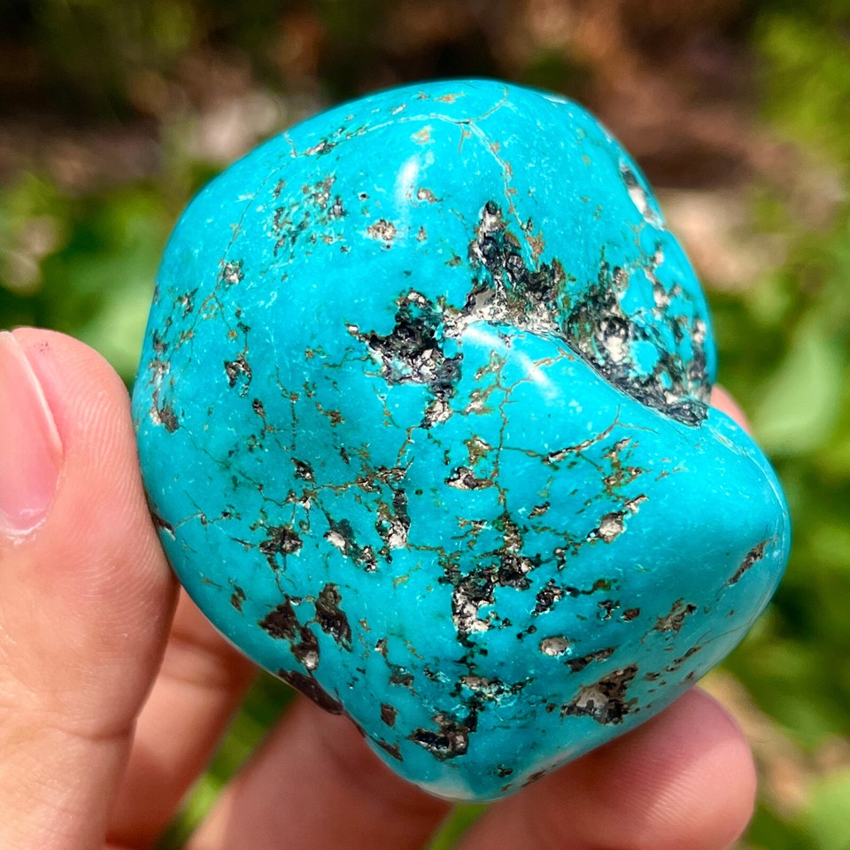149G Natural turquoise Quartz Crystal Mineral Reiki specimen healing | eBay