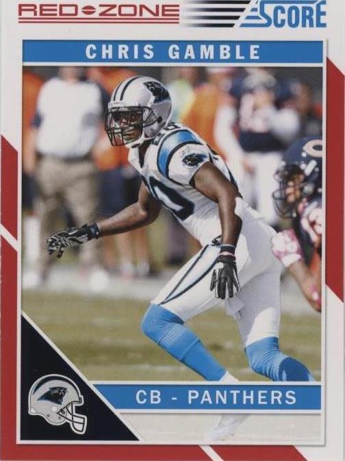 2011 Score - Chris Gamble #39 Red Zone for sale online | eBay