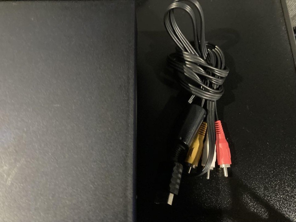 Sony PlayStation 2 PS2 BB unit Console Black SCPH-50000 with controller ...