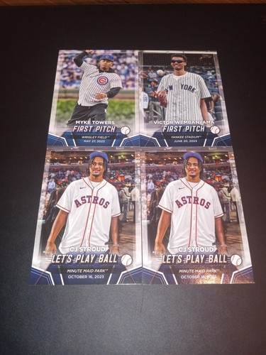 First Pitch Topps Lot 2024 | eBay