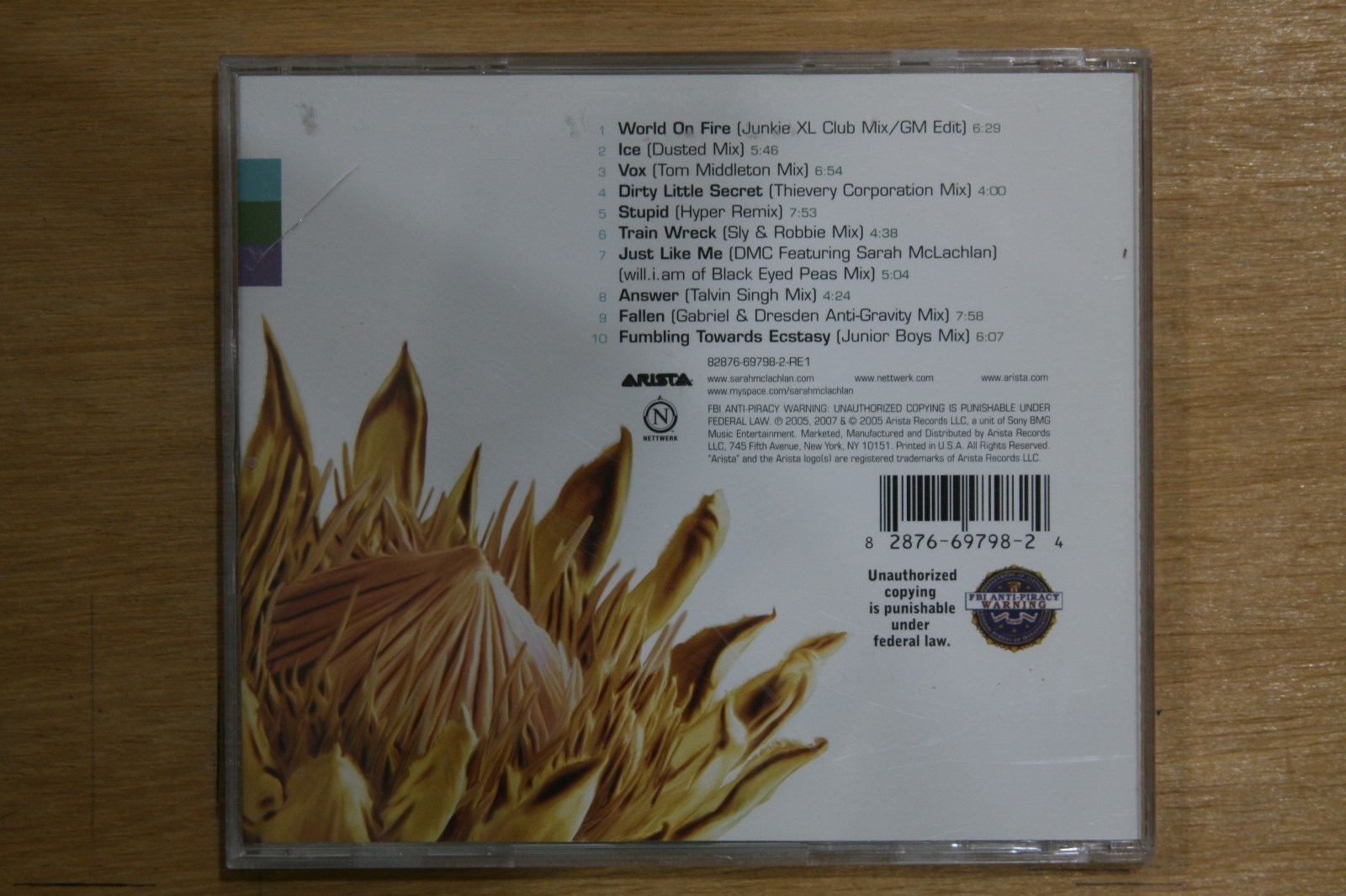 Sarah McLachlan ‎– Bloom (Remix Album) (C231) | eBay