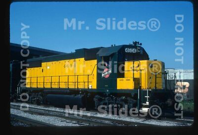 Original Slide C&NW Chicago & Northwestern 'Employee Owned' GP38-2 4604 ...