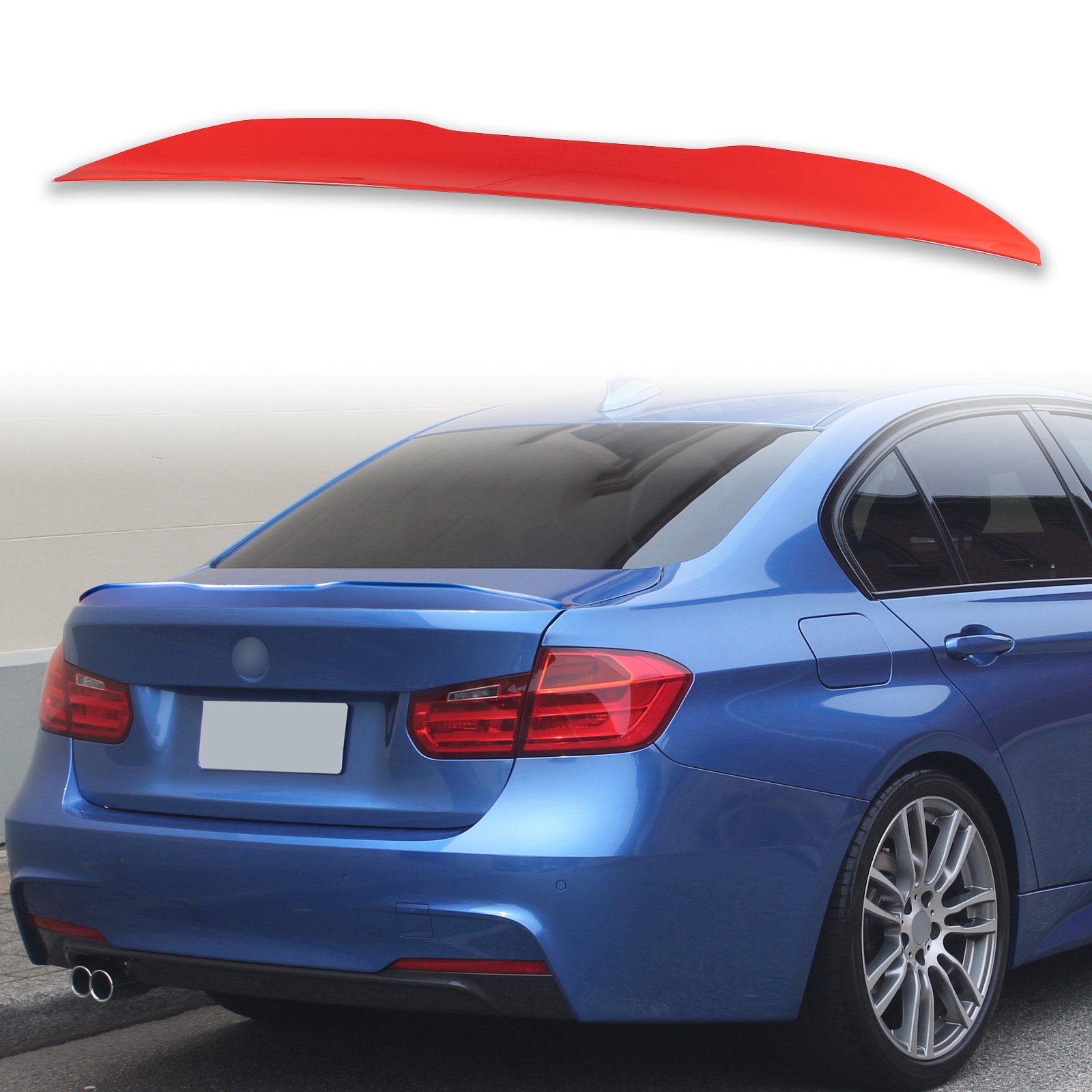 Painted PSM Style ABS Trunk Spoiler For BMW 3 Series F30 12-18 ...