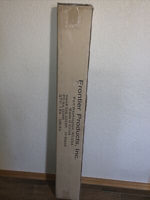 Frontier Products, Inc. 300-2003P Rolling Stainless Steel IV Stand With ...