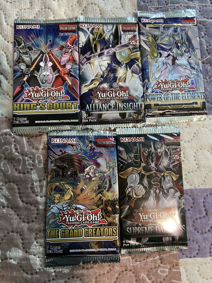 Yugioh BOOSTER PACK COLLECTION Factory Sealed | 23 items | eBay