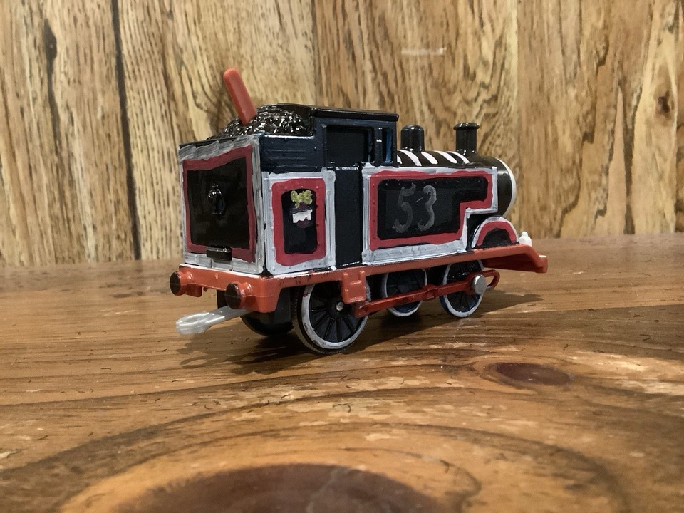 Pluto #53 Black Engine Custom Trackmasters | eBay