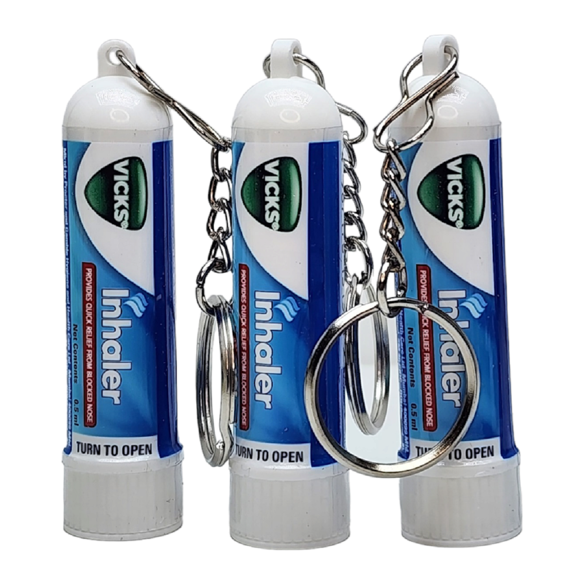 Vicks Inhaler for Nasal Congestion Cold Allergy Blocked Nose Fast ...