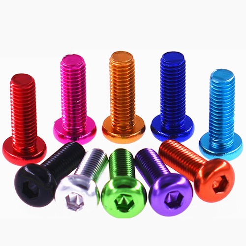 M4x6/8mm Button Head Socket Cap Screw Colorful Aluminum Allen Bolt ...