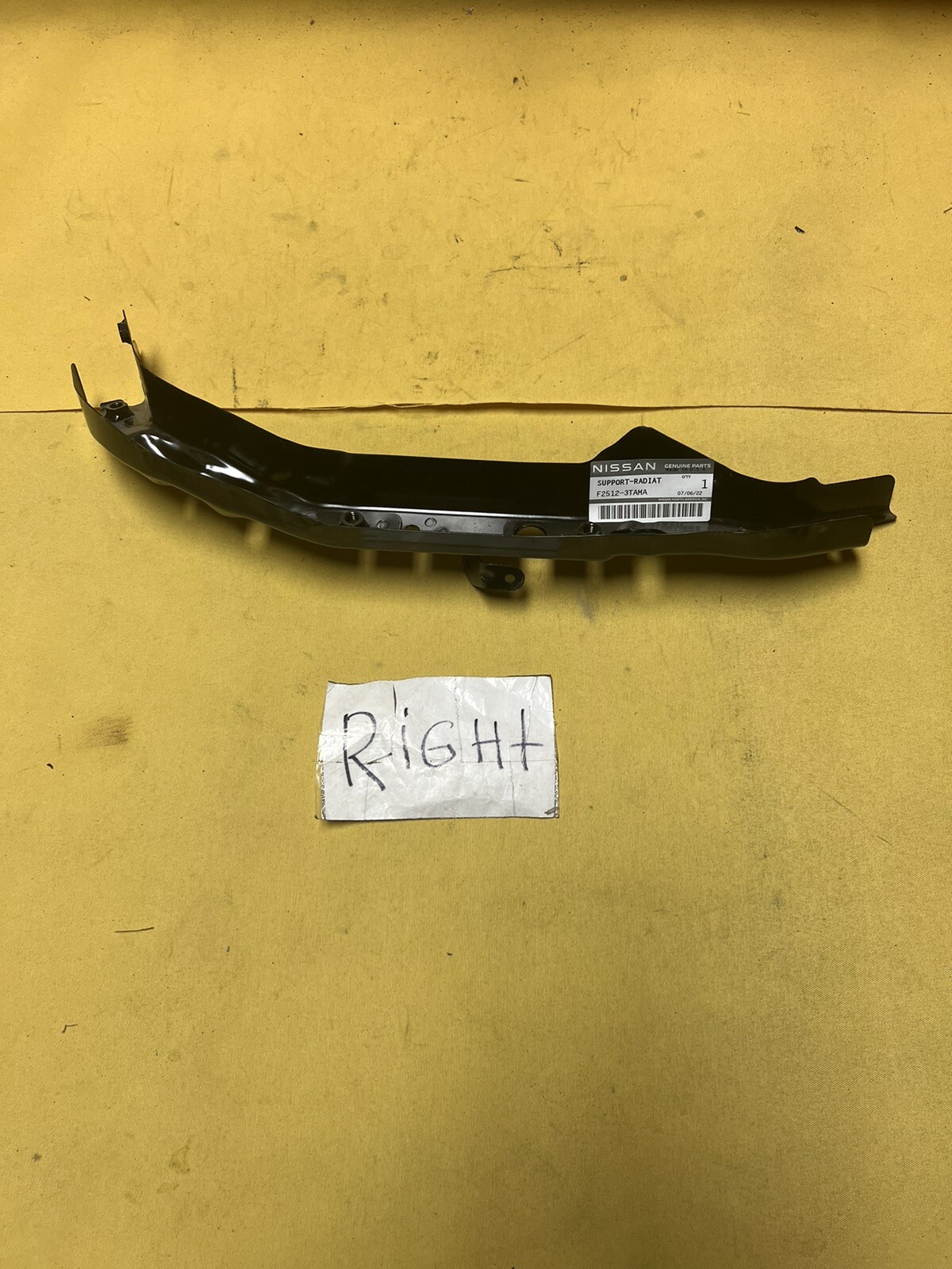 2013-2018 Nissan Altima Radiator Upper Support Right RH F2512-3TAMA OEM ...