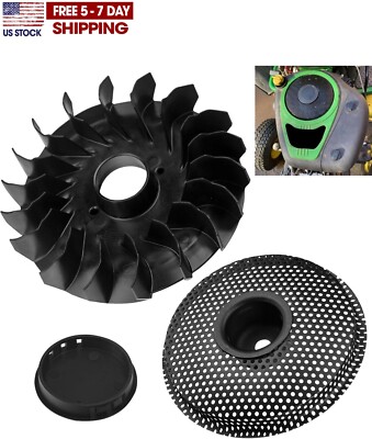 Flywheel fan kit For John Deere 102 105 115 D100 D105 D110 E100 LA100 ...