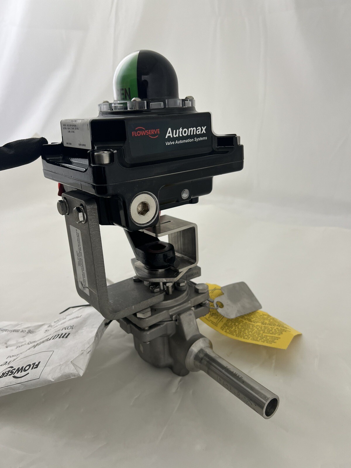 Flowserve Automax NXCLU2PP-18-00200 Positioner Actuator Ball Valve 720 ...