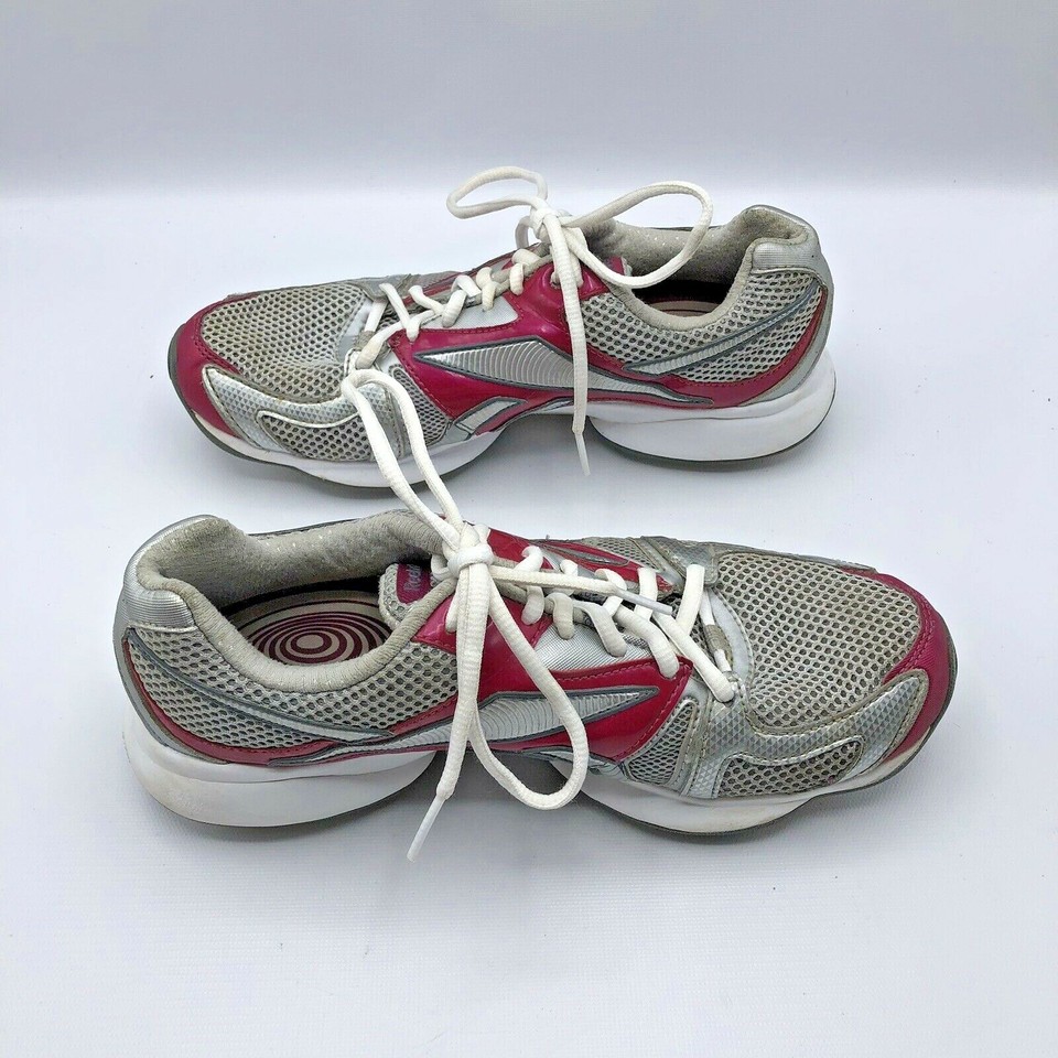 Reebok Easy Tone 55026371 Women Pink Silver Athletic Shoes Size 7 EUR ...