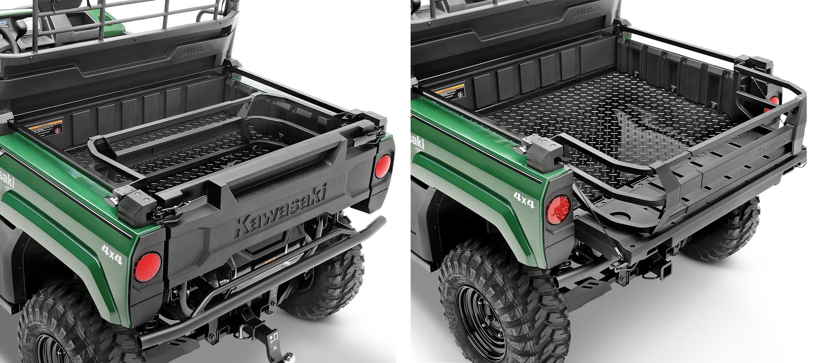 Kawasaki Motorcycle - 999941192 - KQR Cargo Bed Extender/Divider for ...