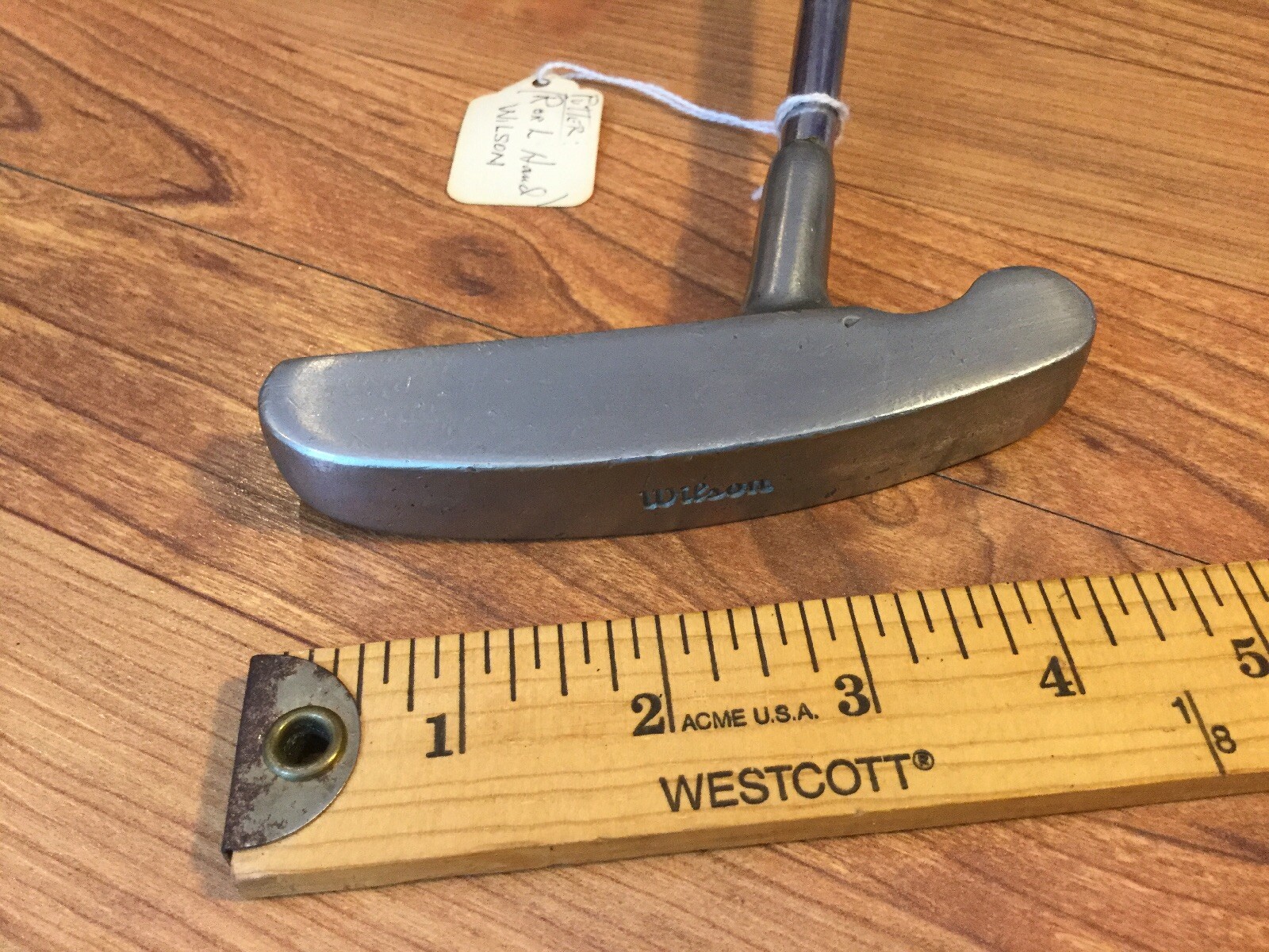 Wilson Blade Putter - Steel Shaft - Wilson Putter Grip - Reversible ...