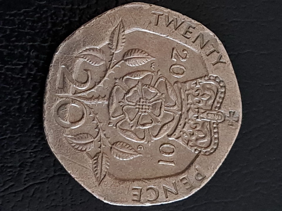 5 Piece Rare 20p Coins Assorted Dates | eBay UK