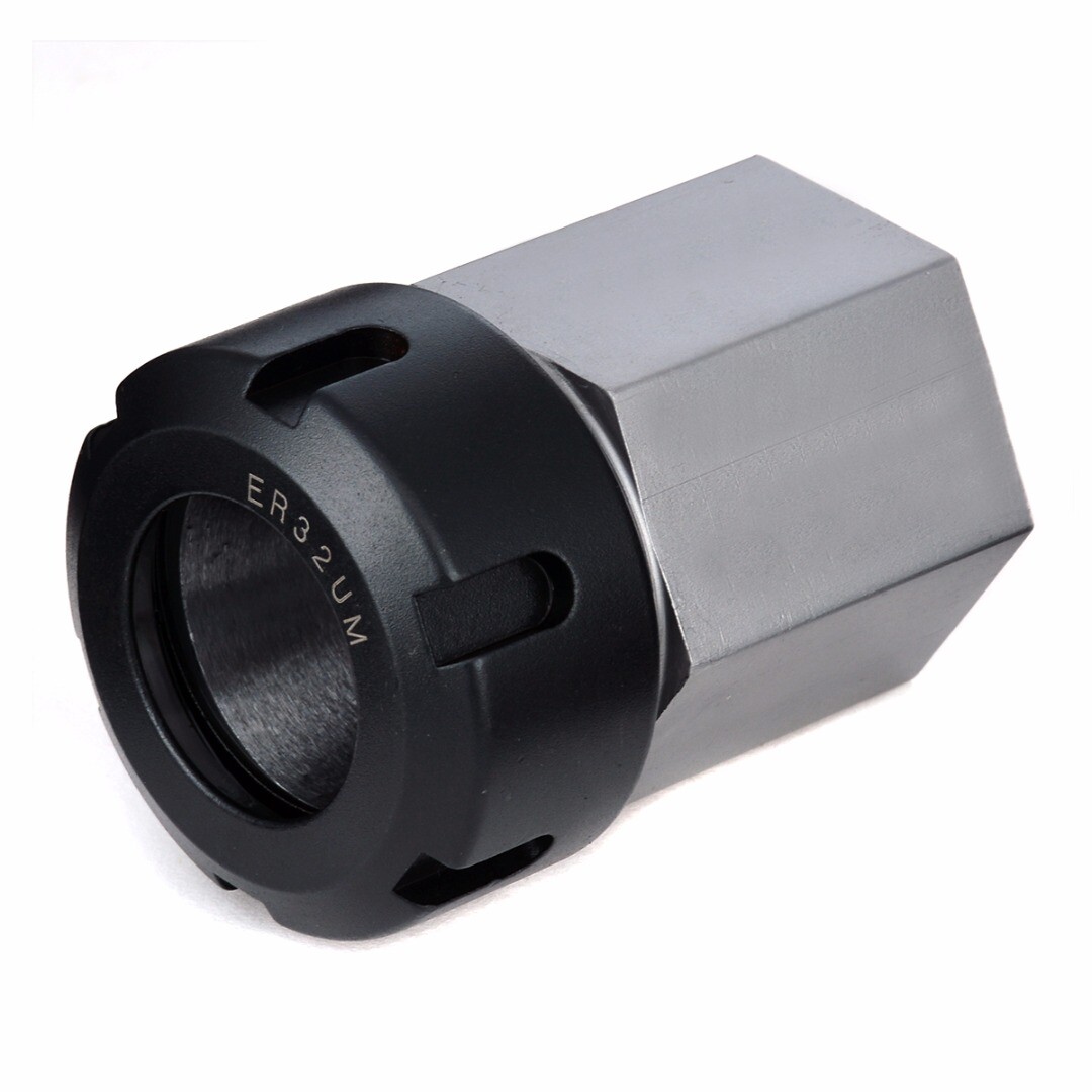 ER32 Square Hex Collet Block Chuck Holder for CNC Lathe Engraving ...