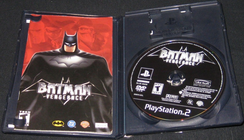 Batman: Vengeance (Sony PlayStation 2, PS2, 2001) Complete CIB ...