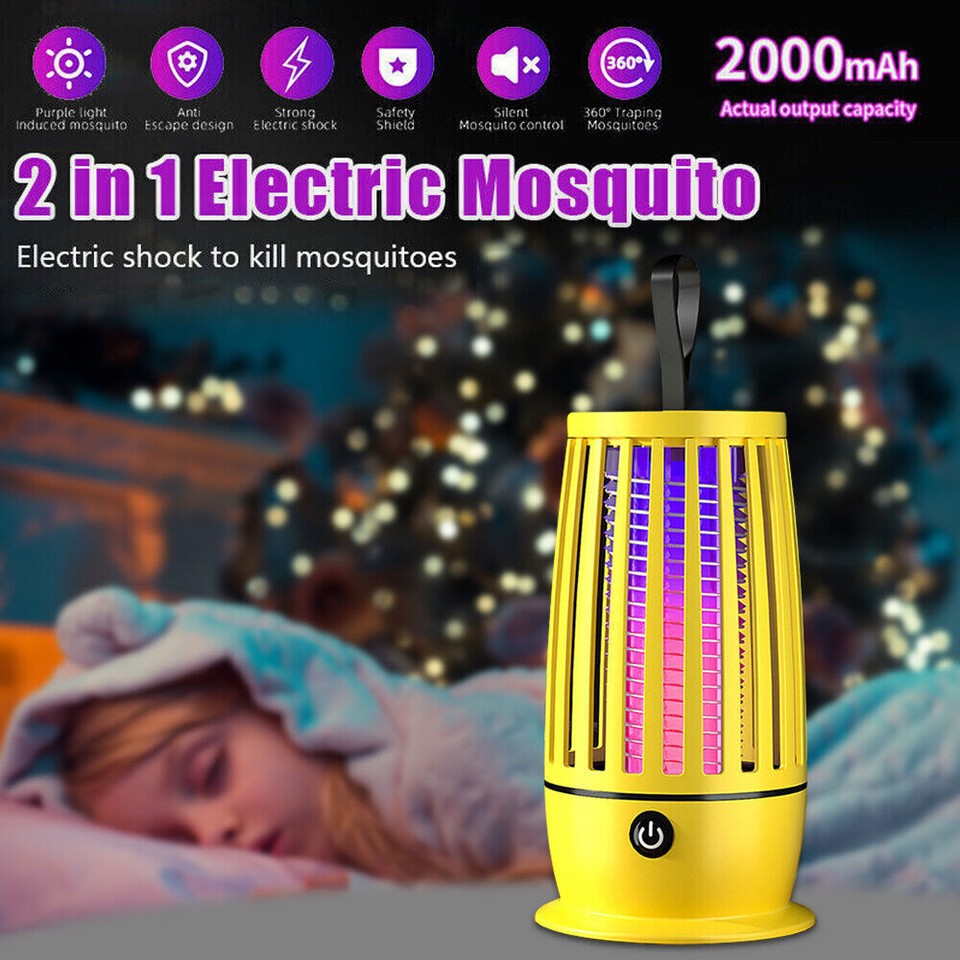 UV Mosquito Killer Insect Zapper Electric Lamp Bug Fly Trap Pest ...