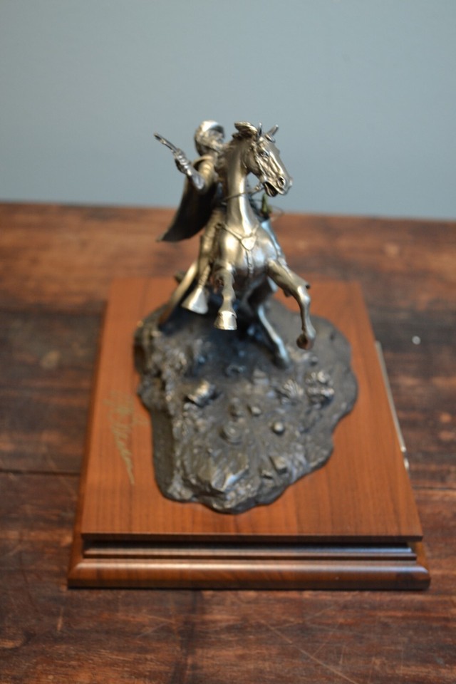 Chilmark Pewter Francis Barnum Civil War Sculpture - "JEB Stuart" | eBay