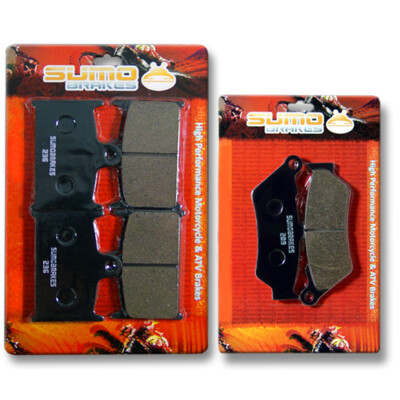 Triumph Front + Rear Brake Pads for Rocket III Thunderbird 1600 1700 ...