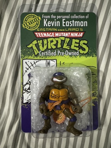 Donatello /w Storage Shell TMNT signed Figure Personal Kevin Eastman ...