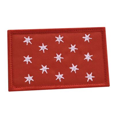washington headquarters standard flag 2x3 25 red embroidered military ...
