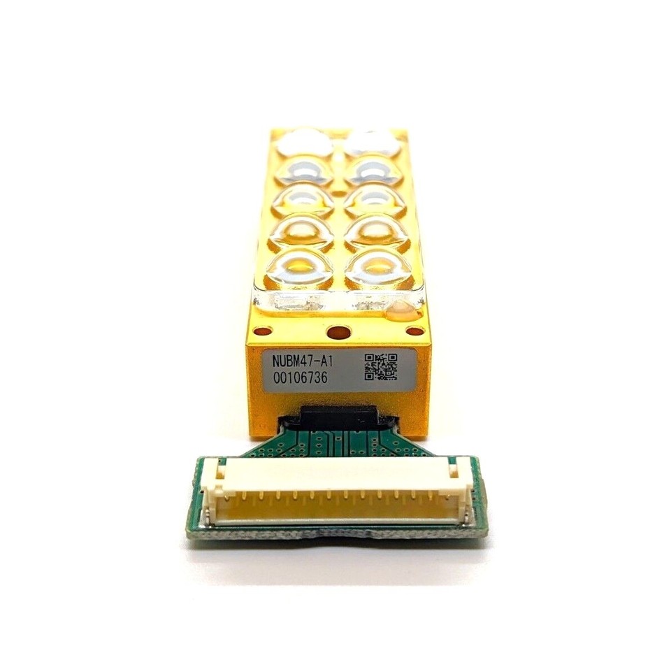 70+ Watt NUBM47-A1 Laser Diode Block - 10x 7-W Diodes - 445nm-450nm ...