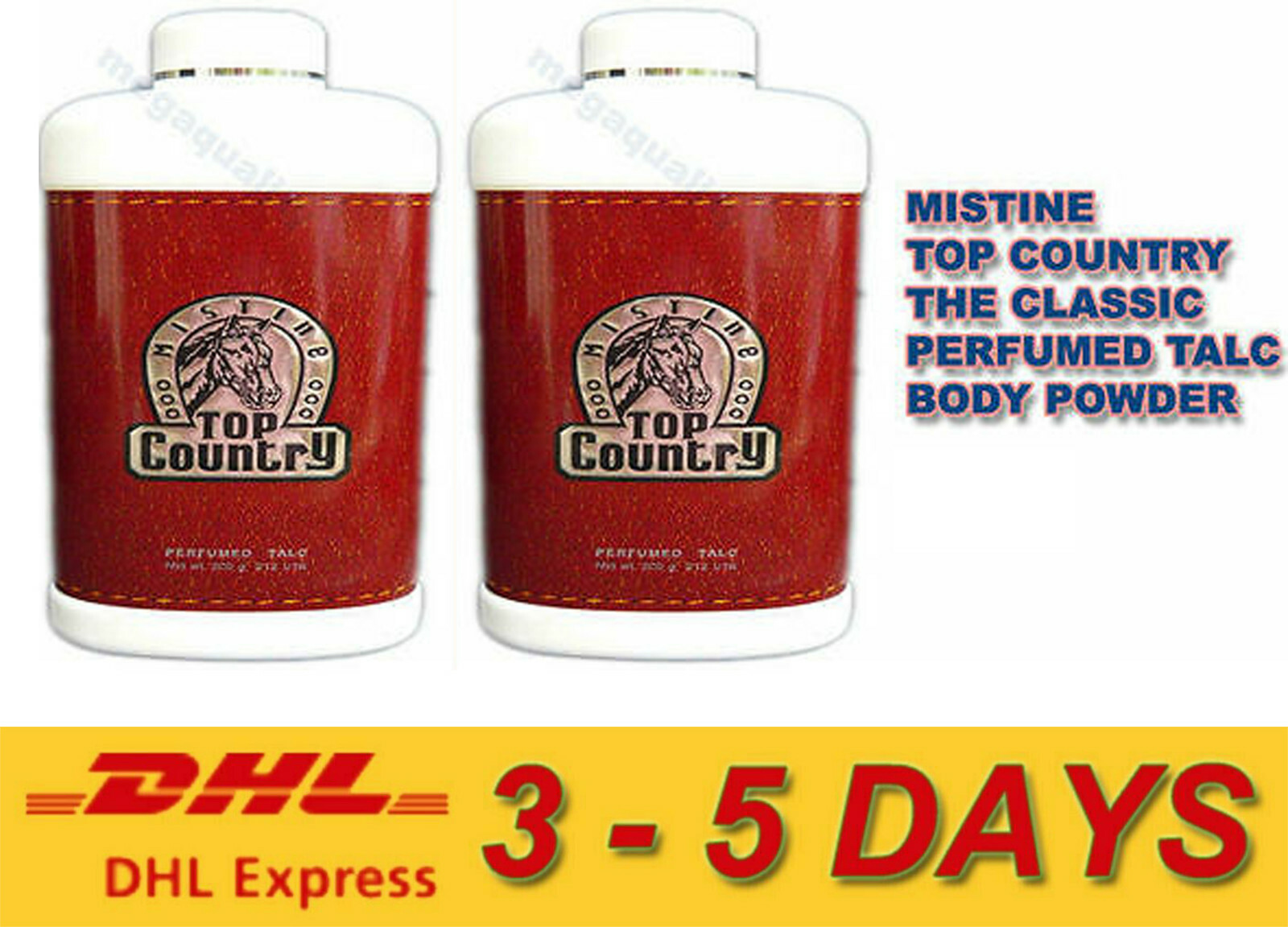 2 x MISTINE TOP COUNTRY THE CLASSIC PERFUMED TALC BODY POWDER 100 G. | eBay