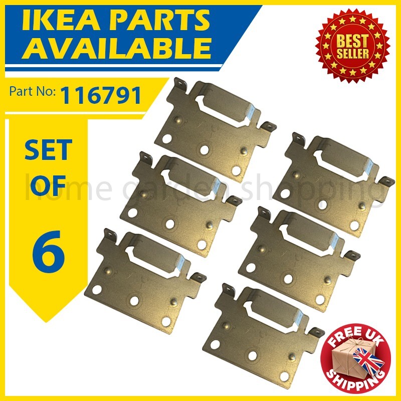 Ikea Skorva Midbeam Bed Monunting Brackets X 6 camper conversion ...