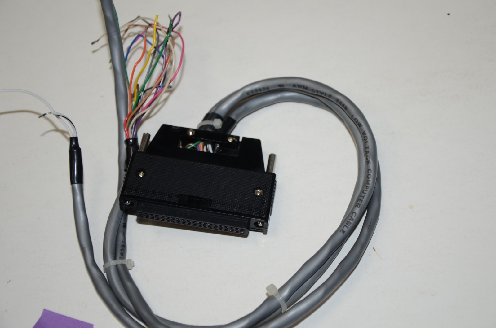 Omron C500-CE404 E69976 2448 LL31602 1219 12C E113422 PLC Cable | eBay