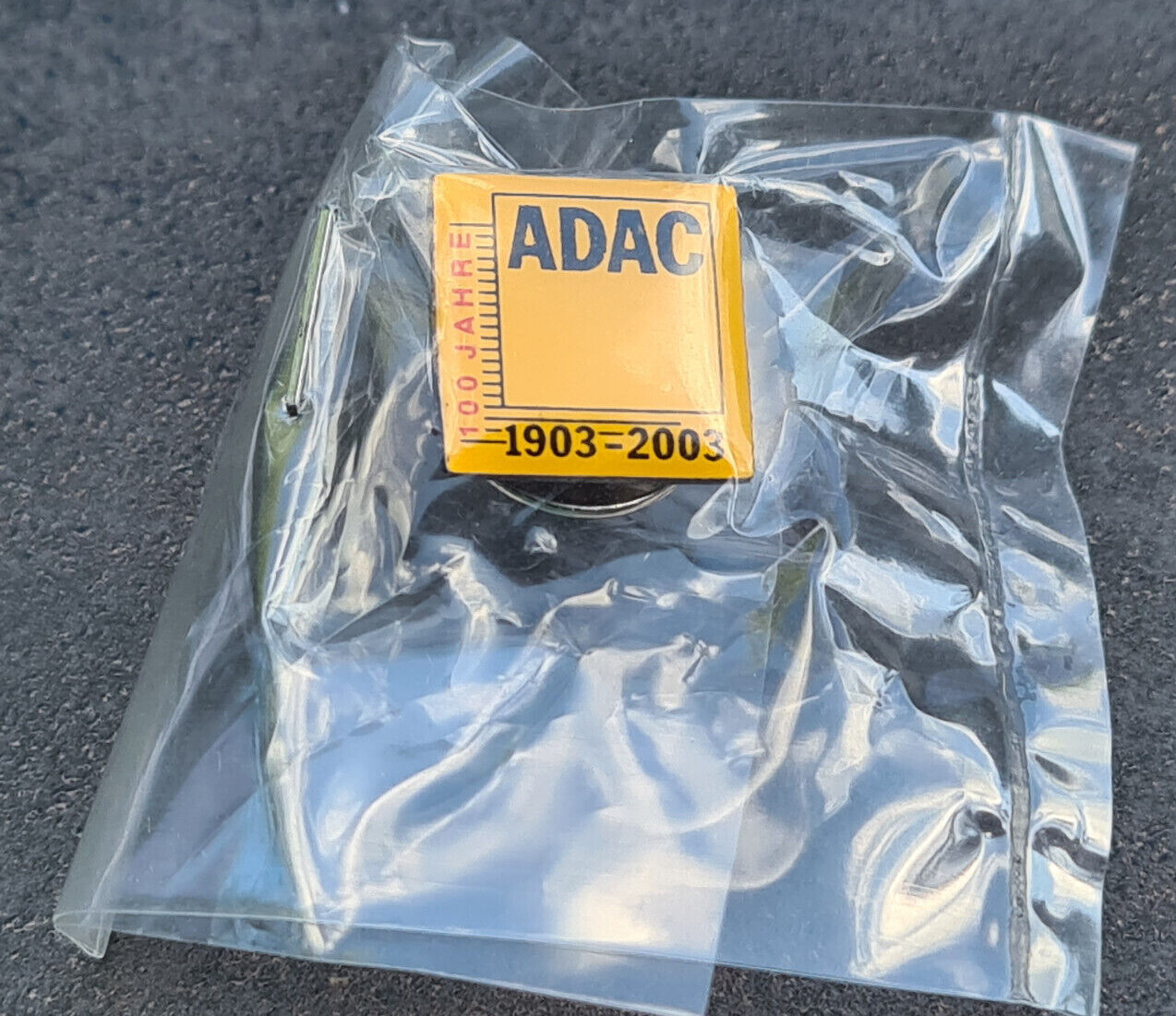 ADAC 1903 - 2003 Jubiläum 100 Jahre Werbepin Verkehrsclub Logo Pin NEU ...