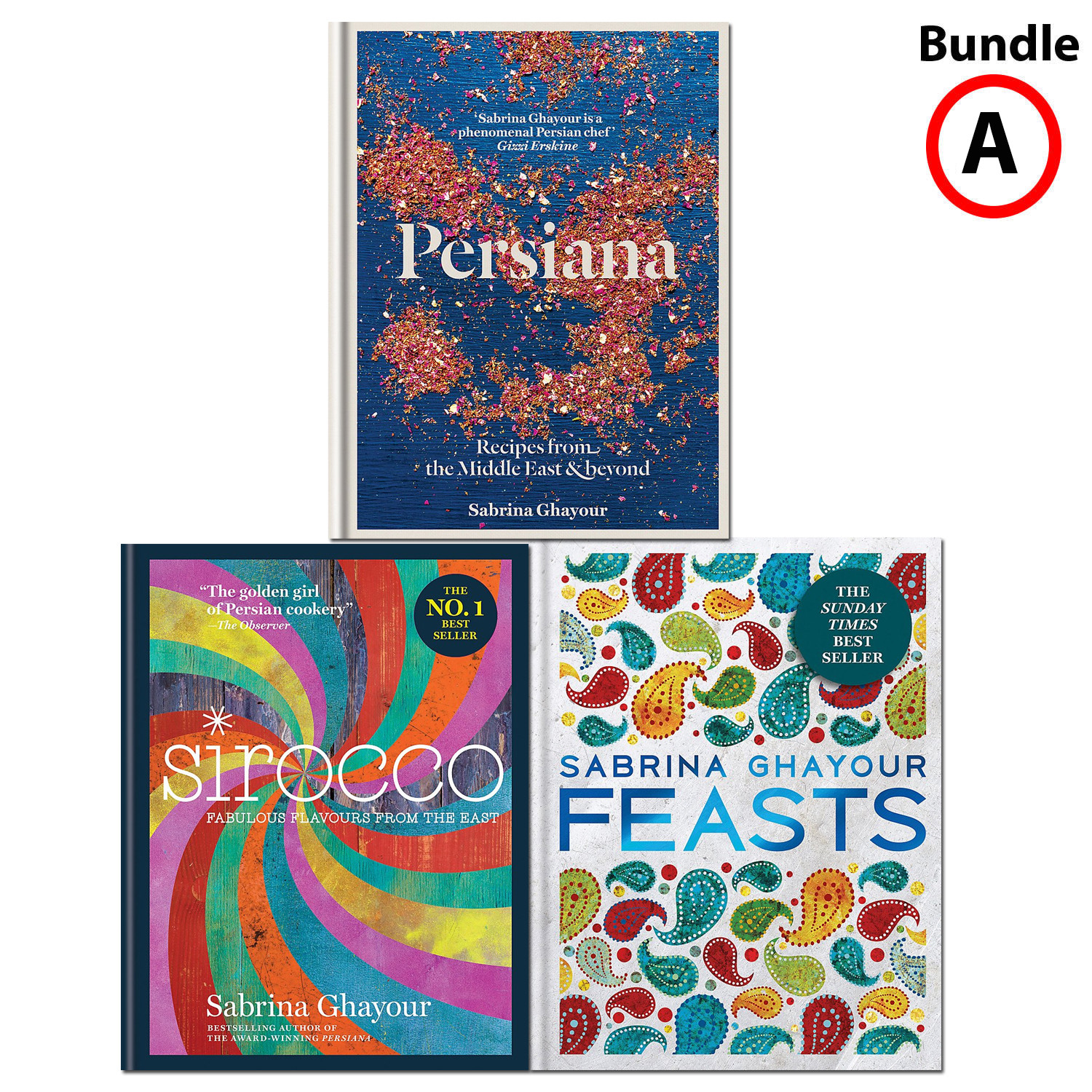 Sabrina Ghayour Recipes Book Persiana, Feasts, Sirocco, Bazaar, Simply ...