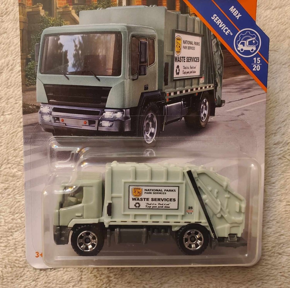 Matchbox GARBAGE KING, Green, Garbage Truck, National Parks #91/100 | eBay