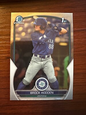 2023 Bowman Draft BDC-171 Brock Rodden Seattle Mariners | eBay