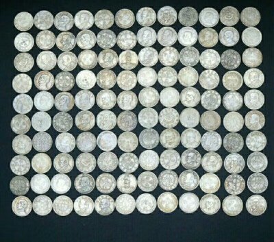 Collectibles Rare Old Iron plating silver Collection 120 piece coins | eBay