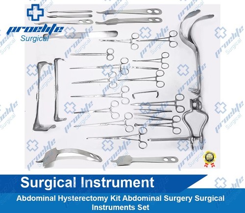 Abdominal Hysterectomy Kit Abdominal Surgery Surgical Instruments Set ...