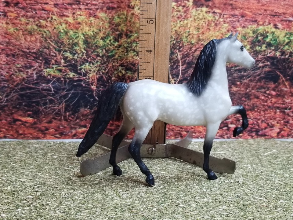 Breyer Paddock Pals #1018 "Pepper" Dapple Gray Morgan Stallion Horse ...