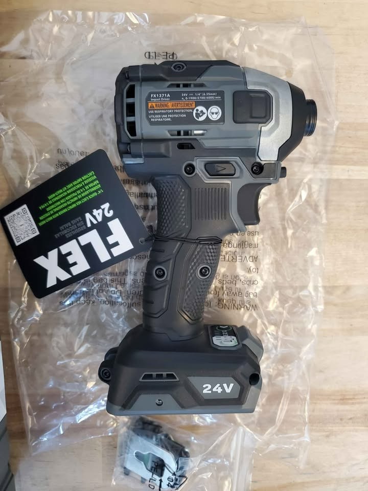 New Flex Brushless Impact Driver 24 Volt - High Output # FX1371 | eBay