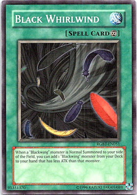 Black Whirlwind RGBT-EN051 Yu-Gi-Oh! Card Light Play Unlimited | eBay