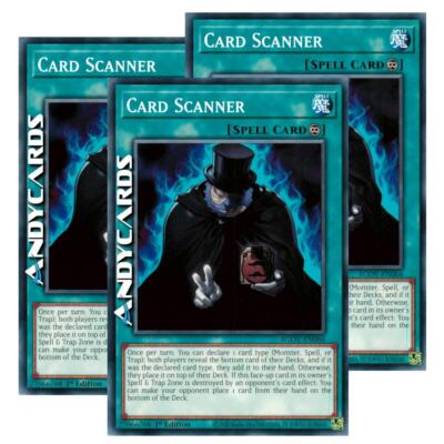 3x CARD SCANNER • (Scanner Di Carte) • Comune • AGOV EN066 • 1Ed ...