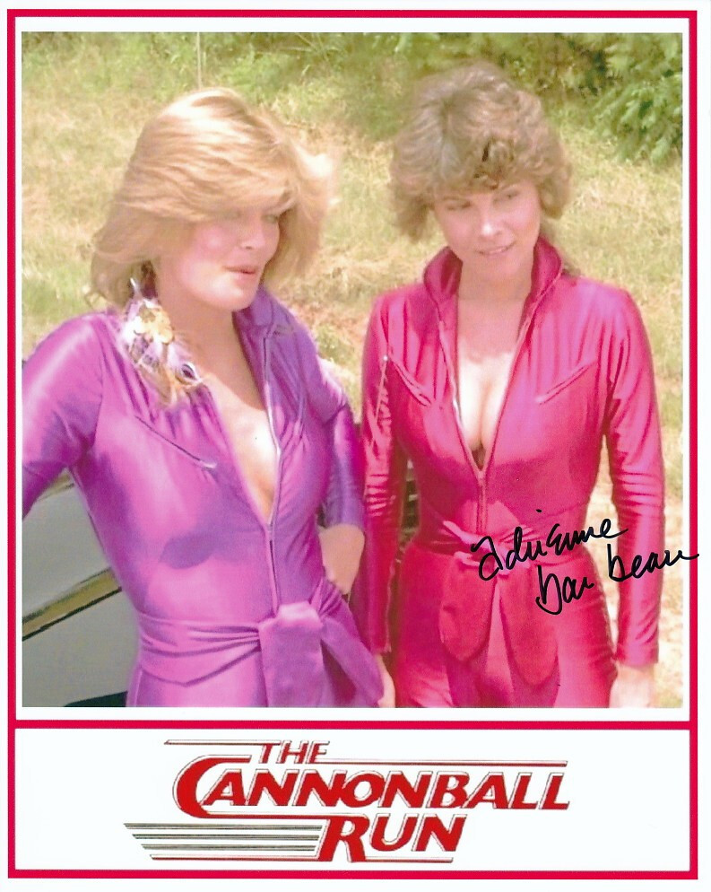 Adrienne Barbeau Signed Cannonball Run Color 8x10 W Coa Busty Lamborghini Babe Eco Smart Food