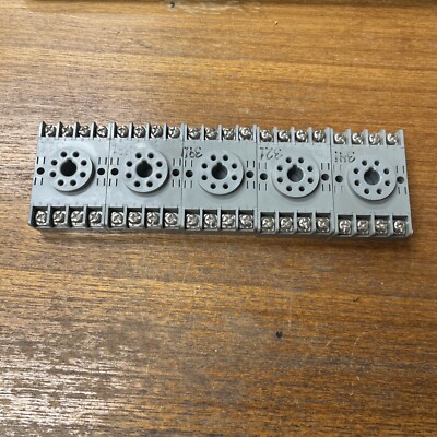Lot of (5) IDEC SR2P-06 Relay Socket | eBay